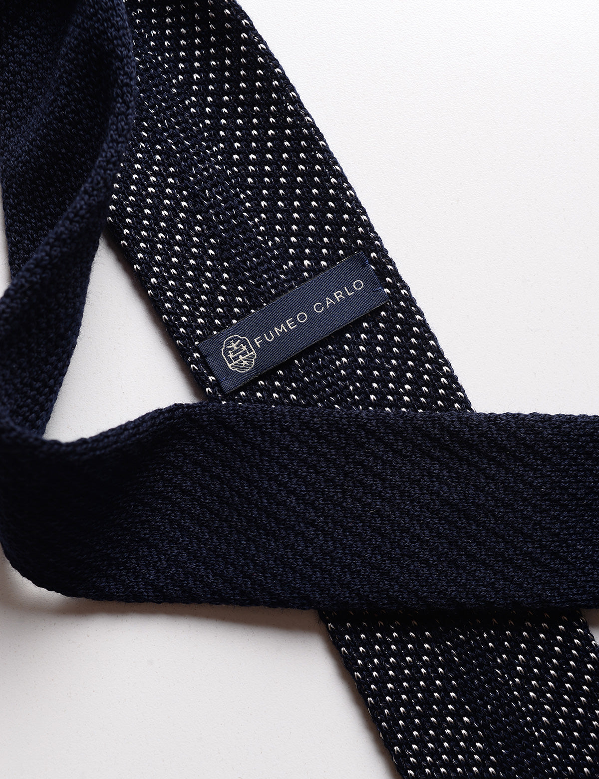 Pincushion Silk & Wool Knit Tie - Night Sky – Brooklyn Tailors